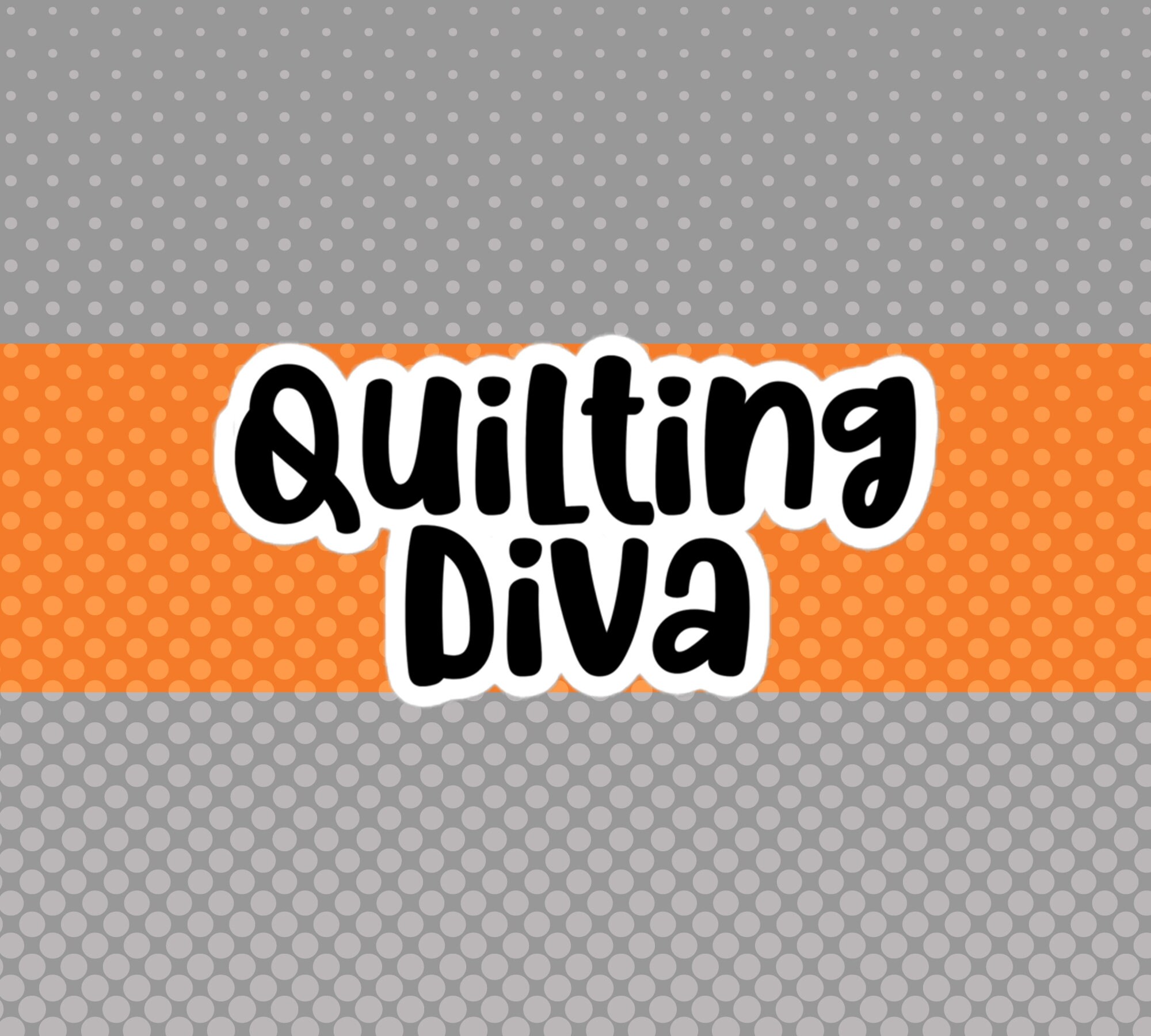 Sticker for Quilters, QUILTING DIVA, Craft Room Decor, Sewing Machine ...