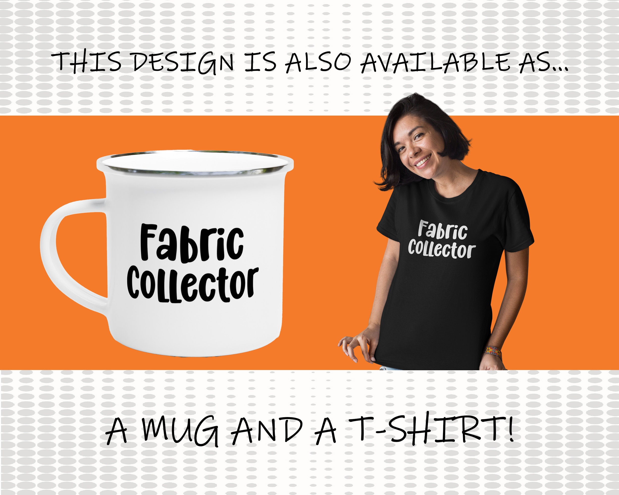 Sticker for Sewers, FABRIC COLLECTOR, Decor for Craft Room, Sewing ...