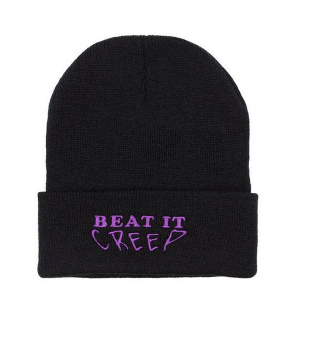 Beat It Creep Beanie Black - Etsy