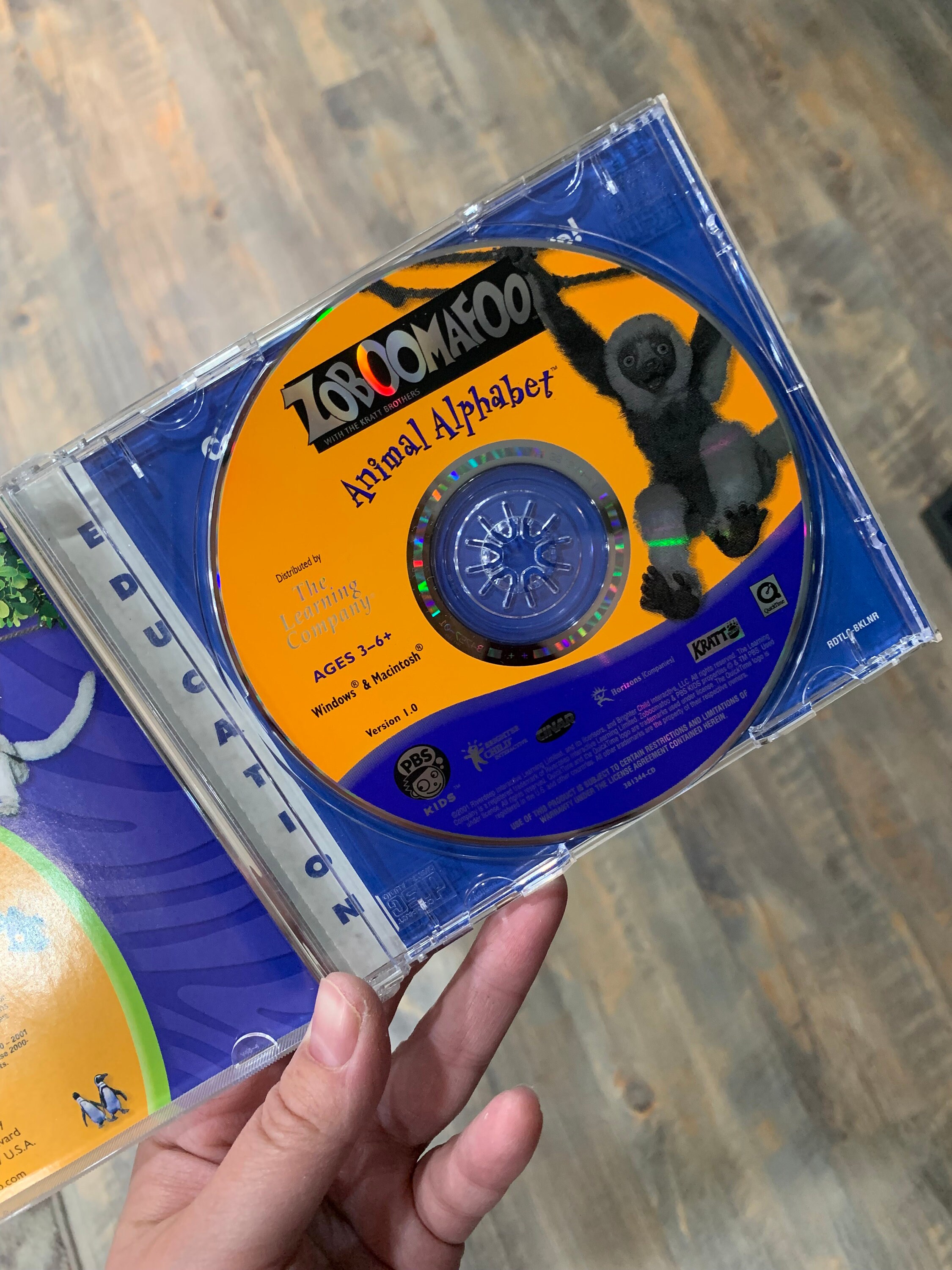 Zoboomafoo Animal Alphabet PBS 2001 Windows Game - Etsy