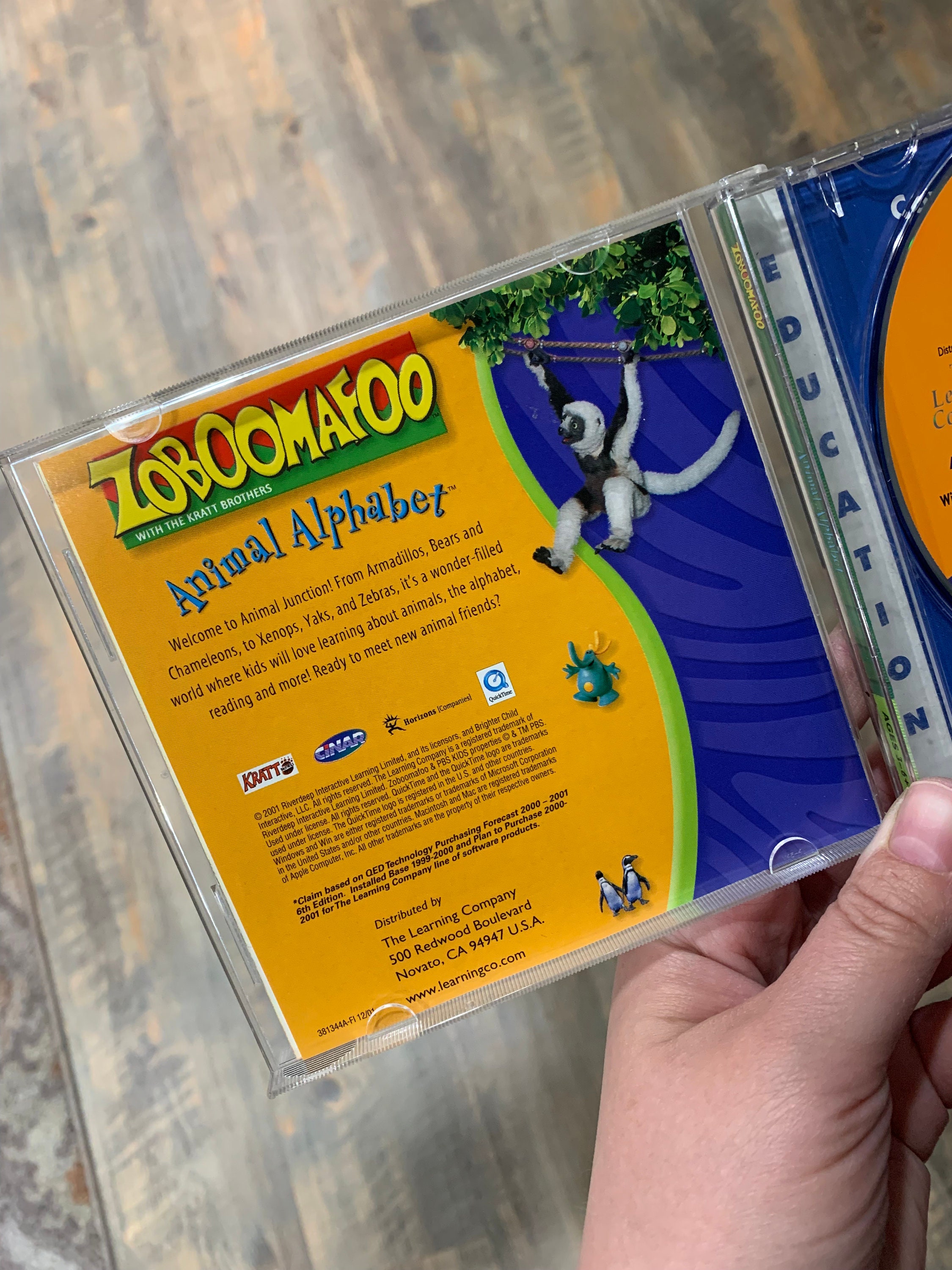 Zoboomafoo Animal Alphabet PBS 2001 Windows Game - Etsy