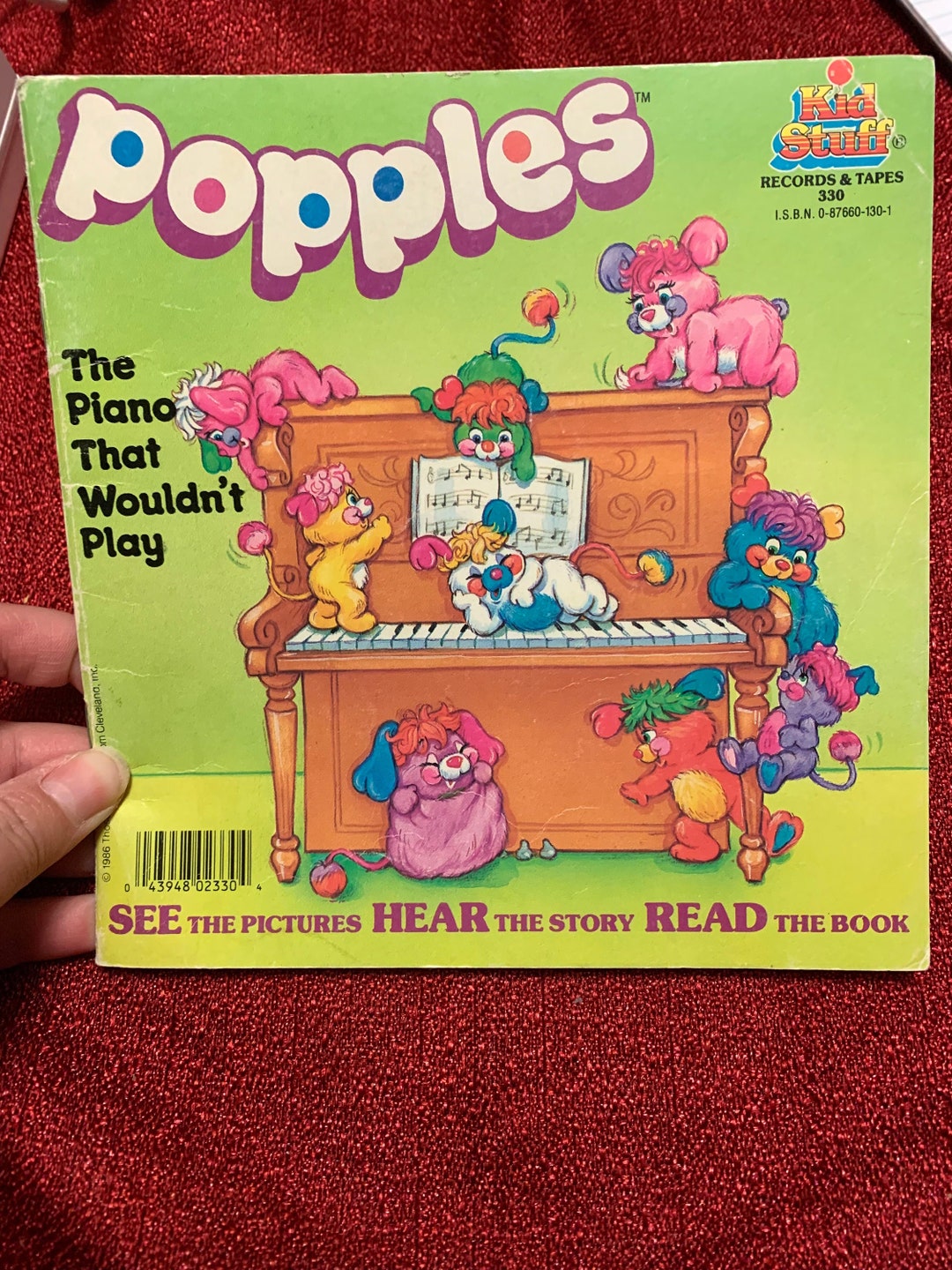 Popples Childrens Book 80's RARE - Etsy