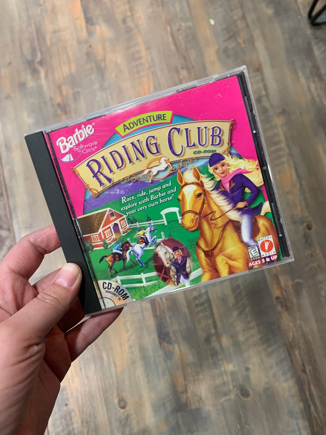 Barbie Adventure Riding Club PC Game Nostalgic 1998 - Etsy