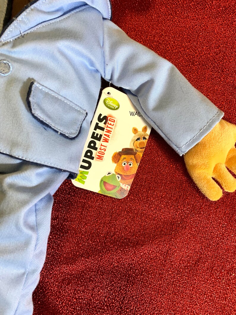 Disney Store Walter Plush the Muppets Most Wanted With Tags - Etsy