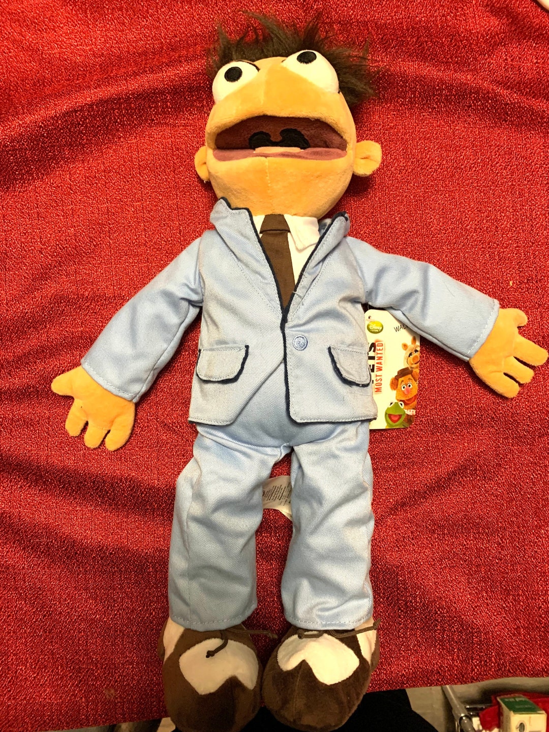 Disney Store Walter Plush the Muppets Most Wanted With Tags - Etsy