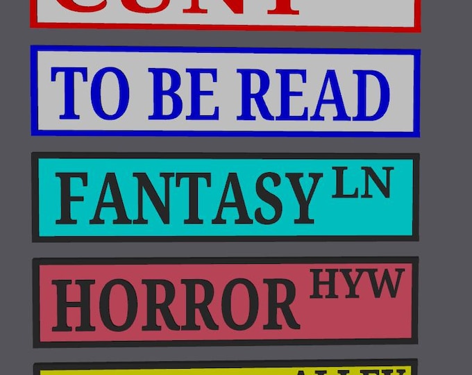 Library Sign Street Sign Book Sign Bookish Decor - Etsy Canada