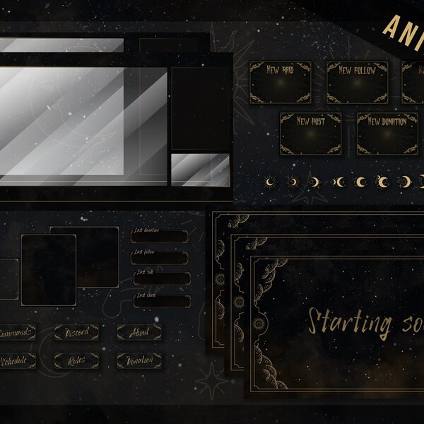 Dnd Twitch Overlay - Etsy