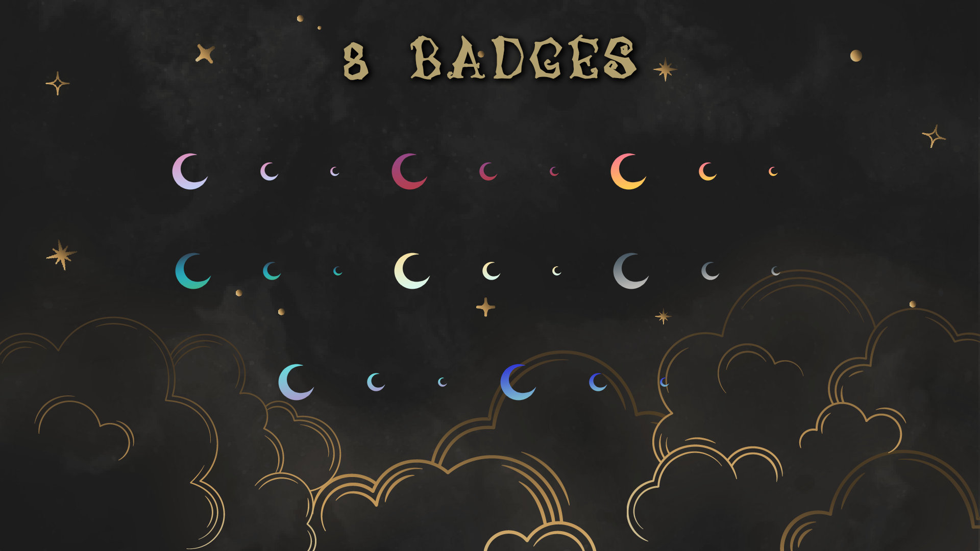 Twitch Animated Pack / Occult, Mystic, Esoteric, Witchy / Scenes ...