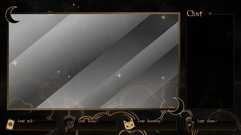 Twitch Animated Pack / Occult, Mystic, Esoteric, Witchy / Scenes ...