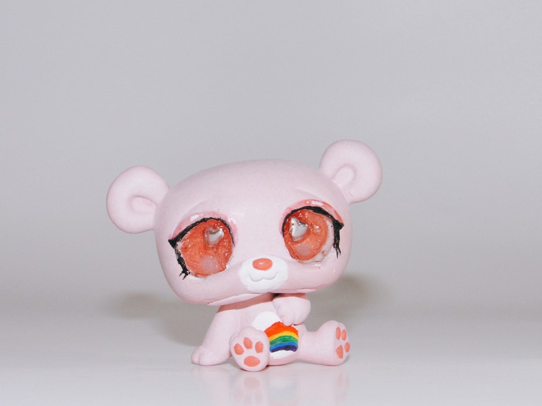 Littlest Pet Shop Rainbow Care Bare Custom OOAK - Etsy