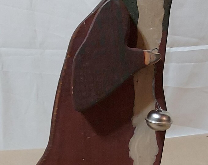 Folk Art Wooden Saint Nicholas With Small Bell by "the Rose" - Etsy