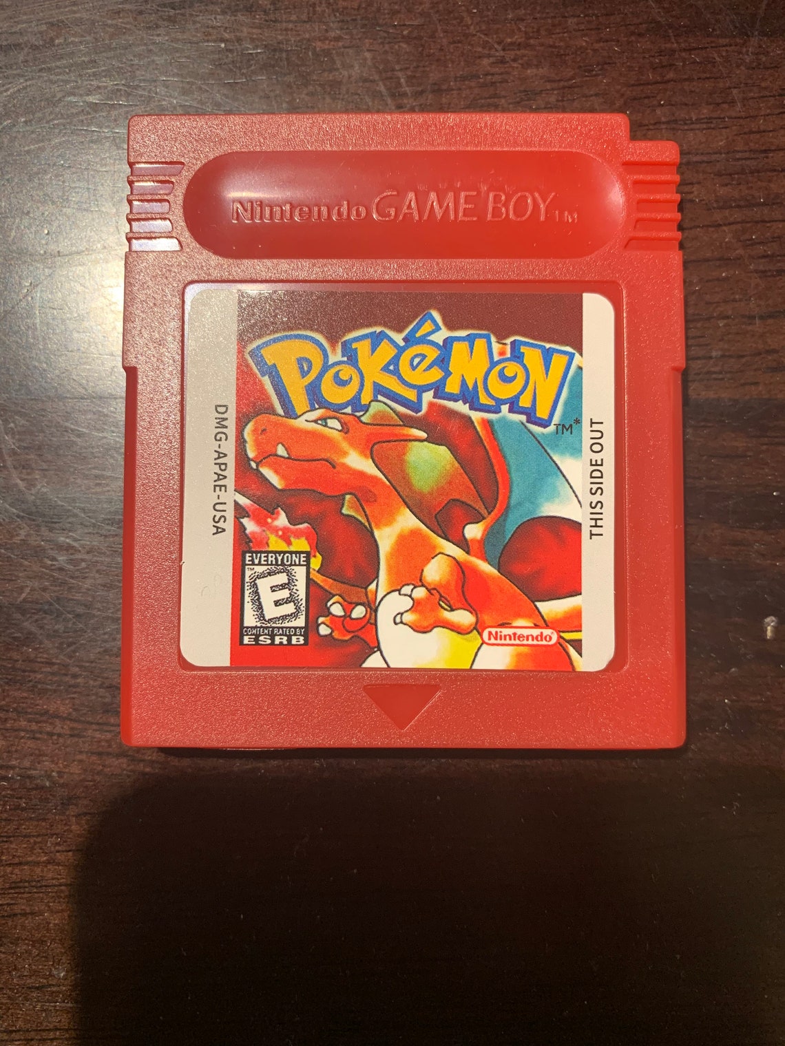 Pokemon red NINTENDO Game Boy GAME | Etsy