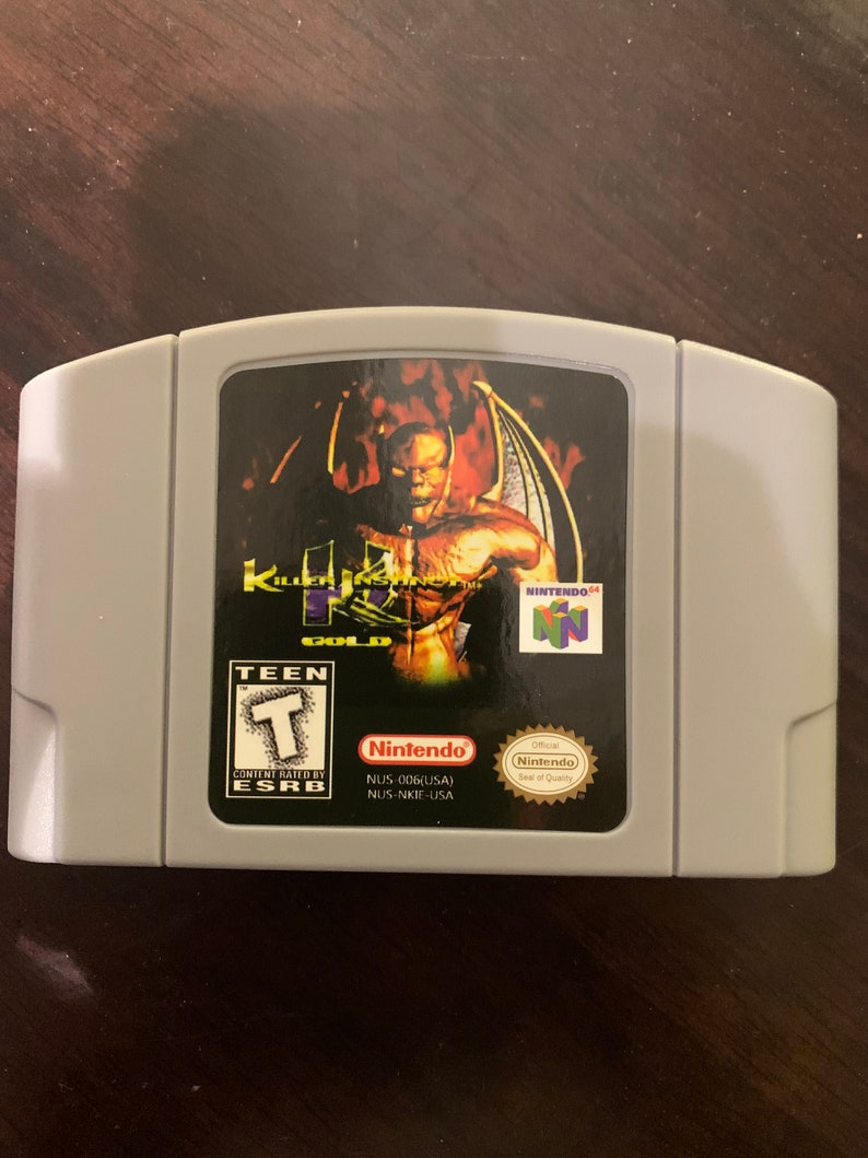 Killer instinct gold nintendo 64 n64 GAME | Etsy