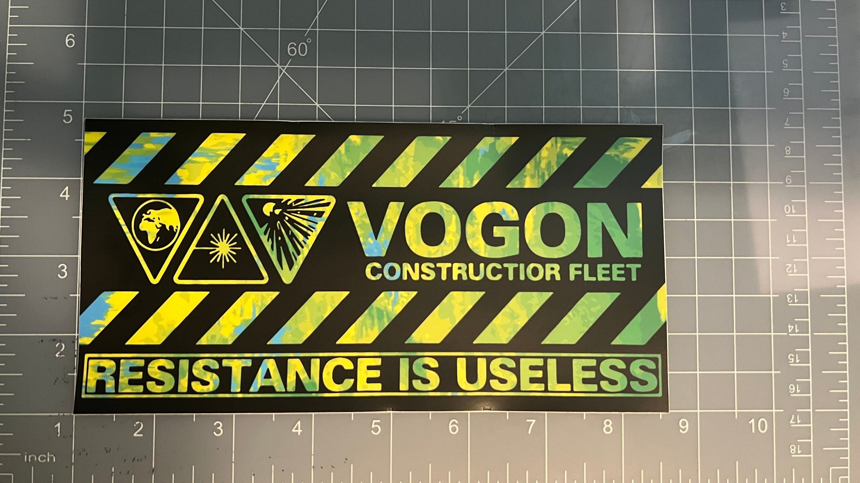 Vogon Constructior Fleet Bumper Sticker - Etsy