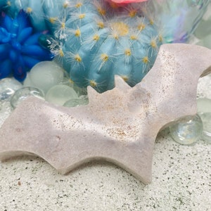 Pink Amethyst Bat Halloween Goth Spooky Season Batarang - Etsy