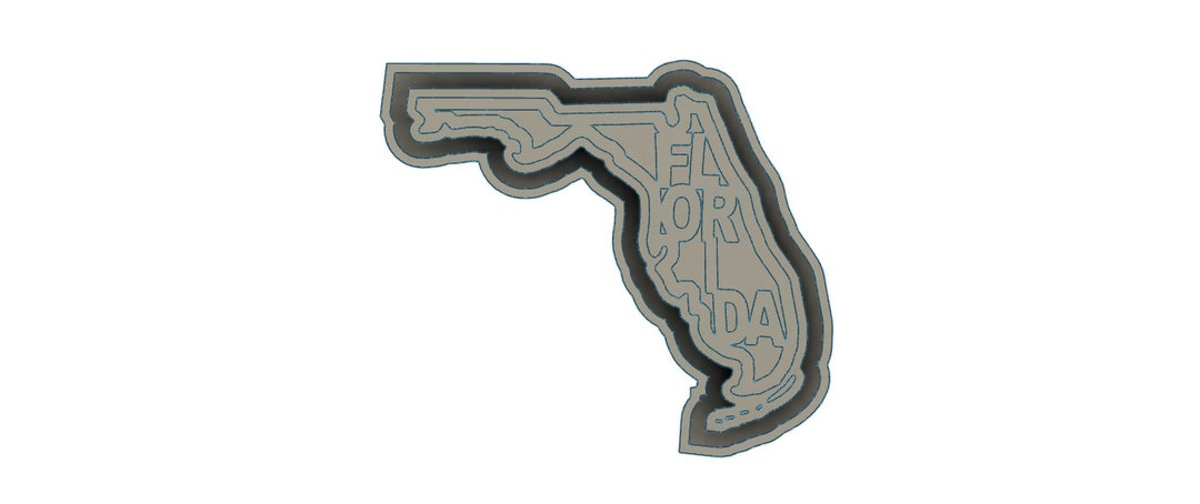 Florida Freshie Blank for Molding 3D Printer File STL - Etsy