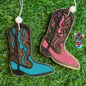 Cowboy Boot Freshie - Etsy
