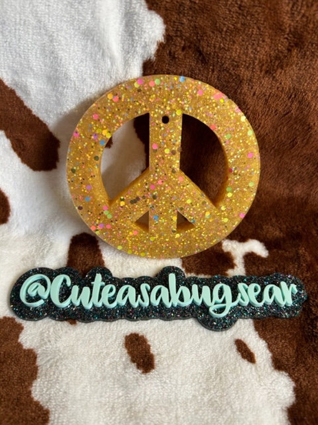 Peace Sign Freshie - Etsy