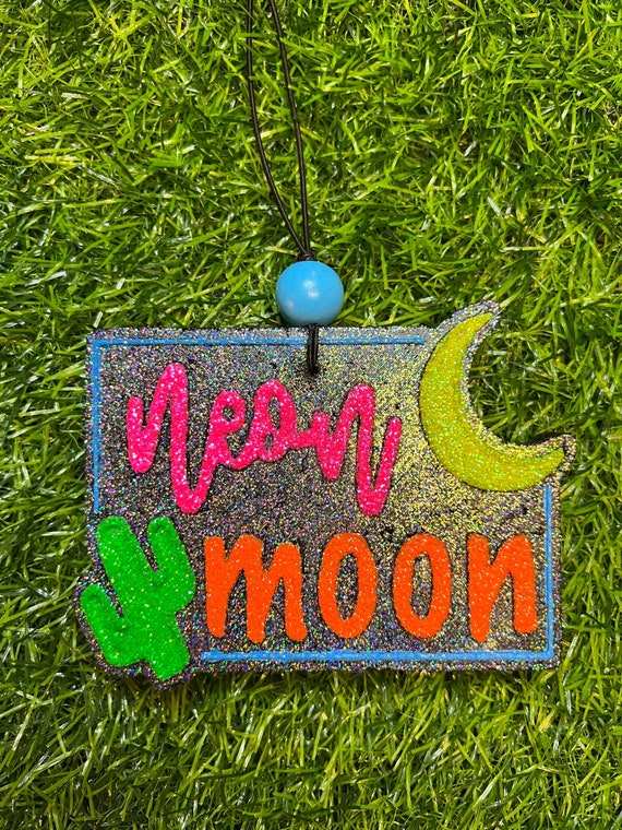 Neon Moon Freshie - Etsy