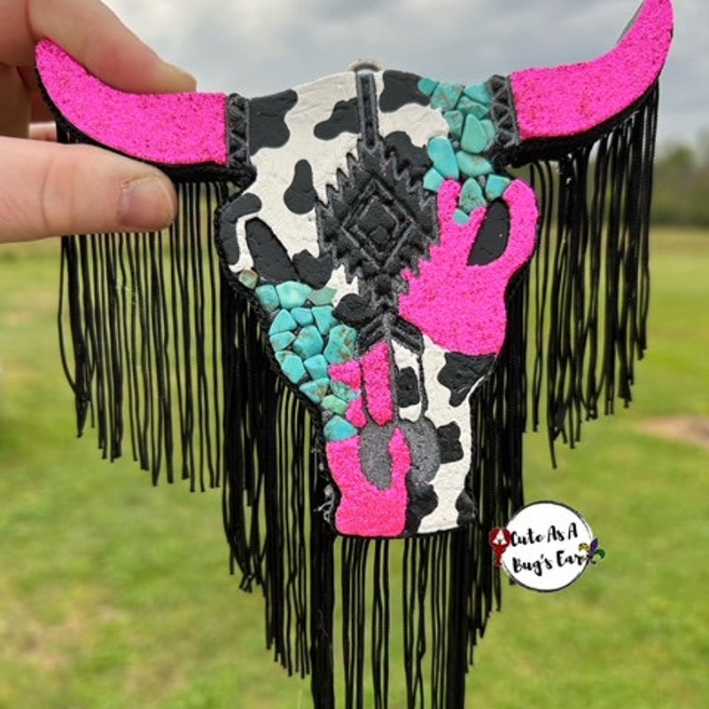 Cow Skull Turquoise - Etsy