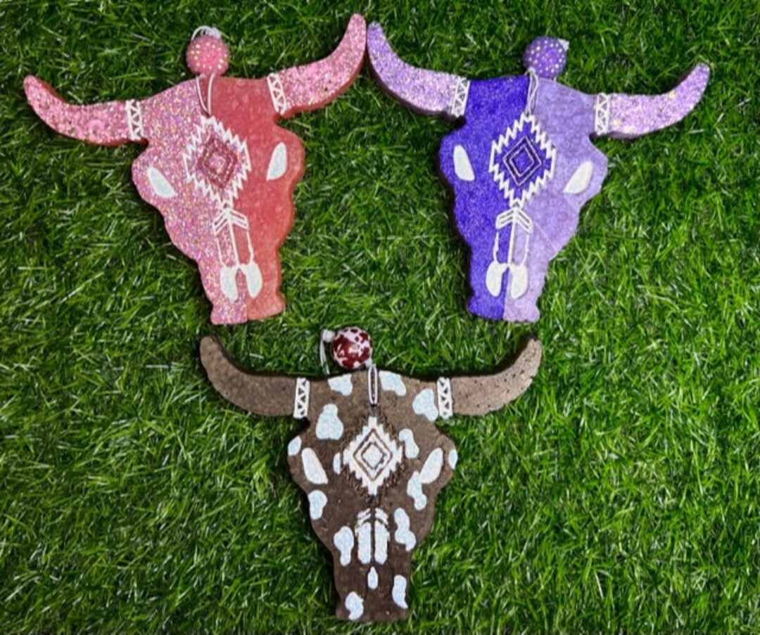 Bull Skull Freshie - Etsy