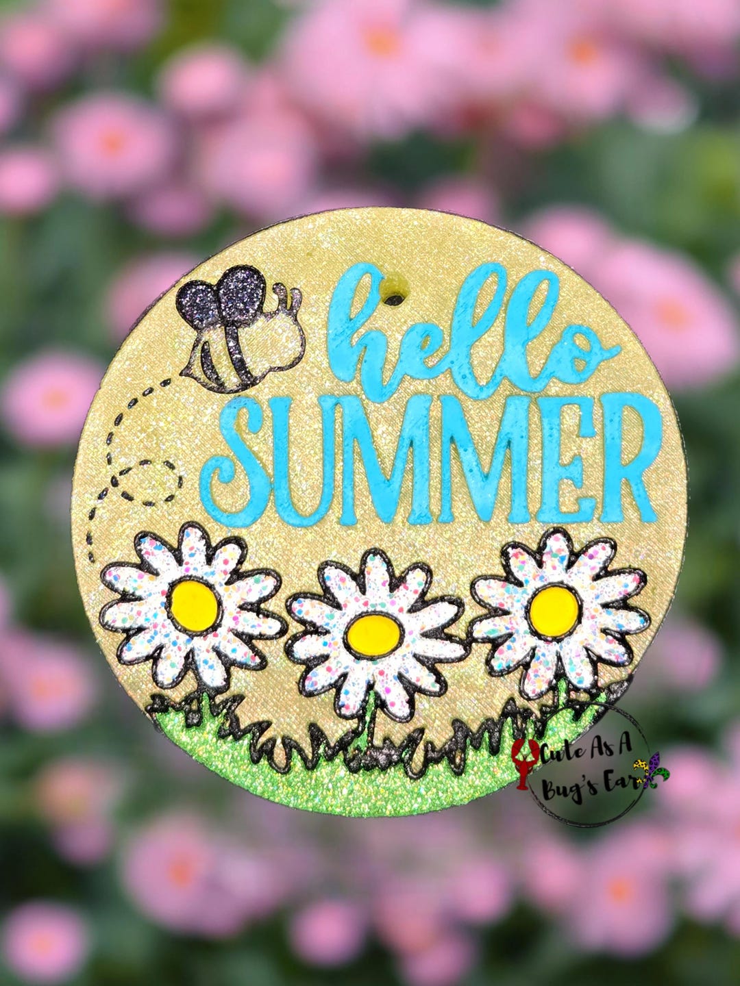 Hello Summer Bumblebee Freshie - Etsy