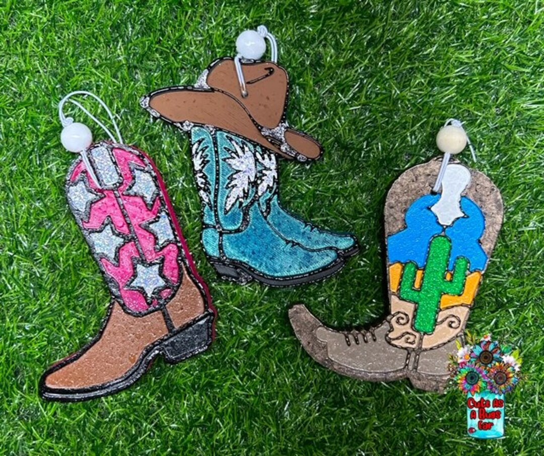 Cowboy Boot Freshie - Etsy