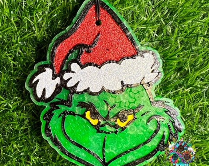 Christmas Grouch Freshie - Etsy