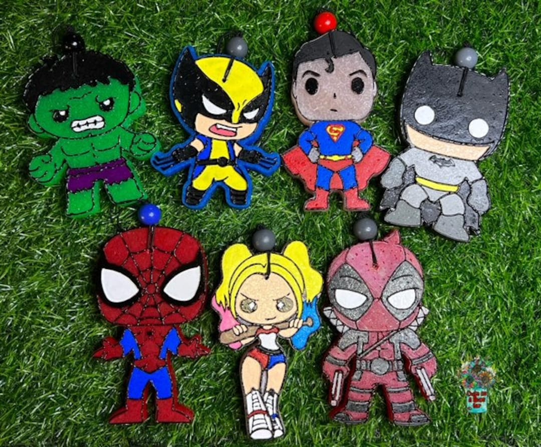 Superhero & Princess Buddies Freshie - Etsy