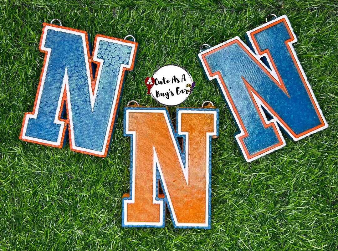 Varsity Letter N School Mascot Freshie - Etsy