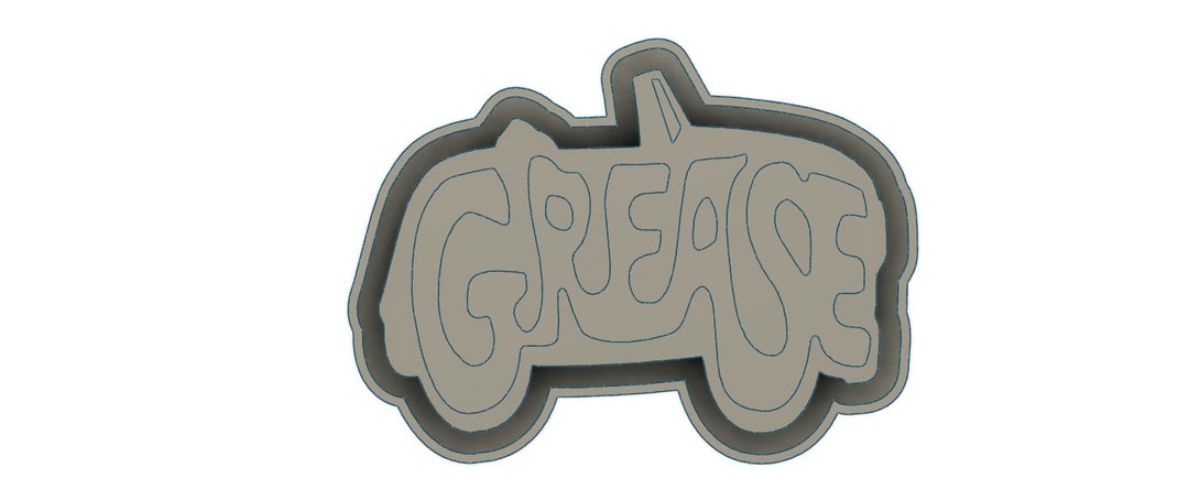 Grease Car Freshie Blank for Molding 3D Printer File STL - Etsy