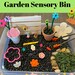Garden Sensory Bin Garden Activity Pretend Play Sensory | Etsy