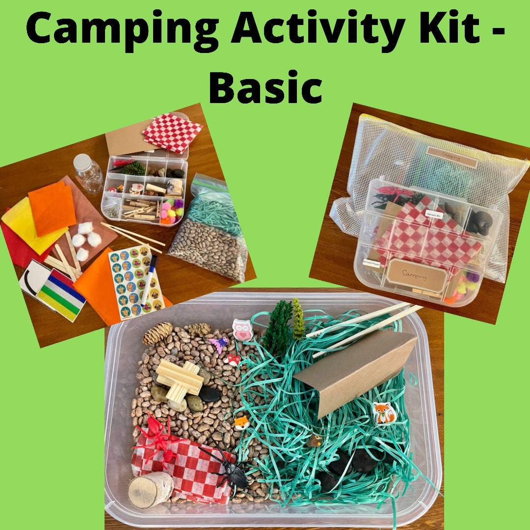 Camping Activity Kit, Camping Activity, Home Learning, Sensory Play ...