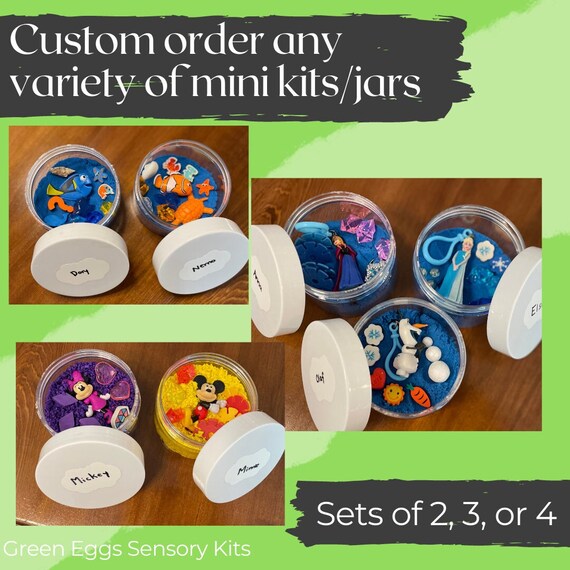 Sensory Jar Sensory Kit Sensory Play Sensory Gift Kids | Etsy