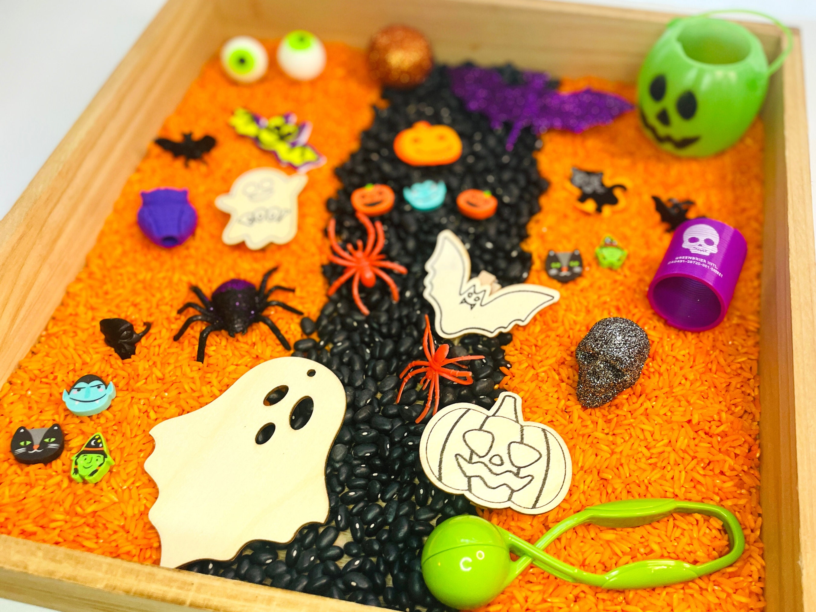 Halloween Sensory Bin, Halloween Activity, Sensory Kit, Spooky Sensory ...