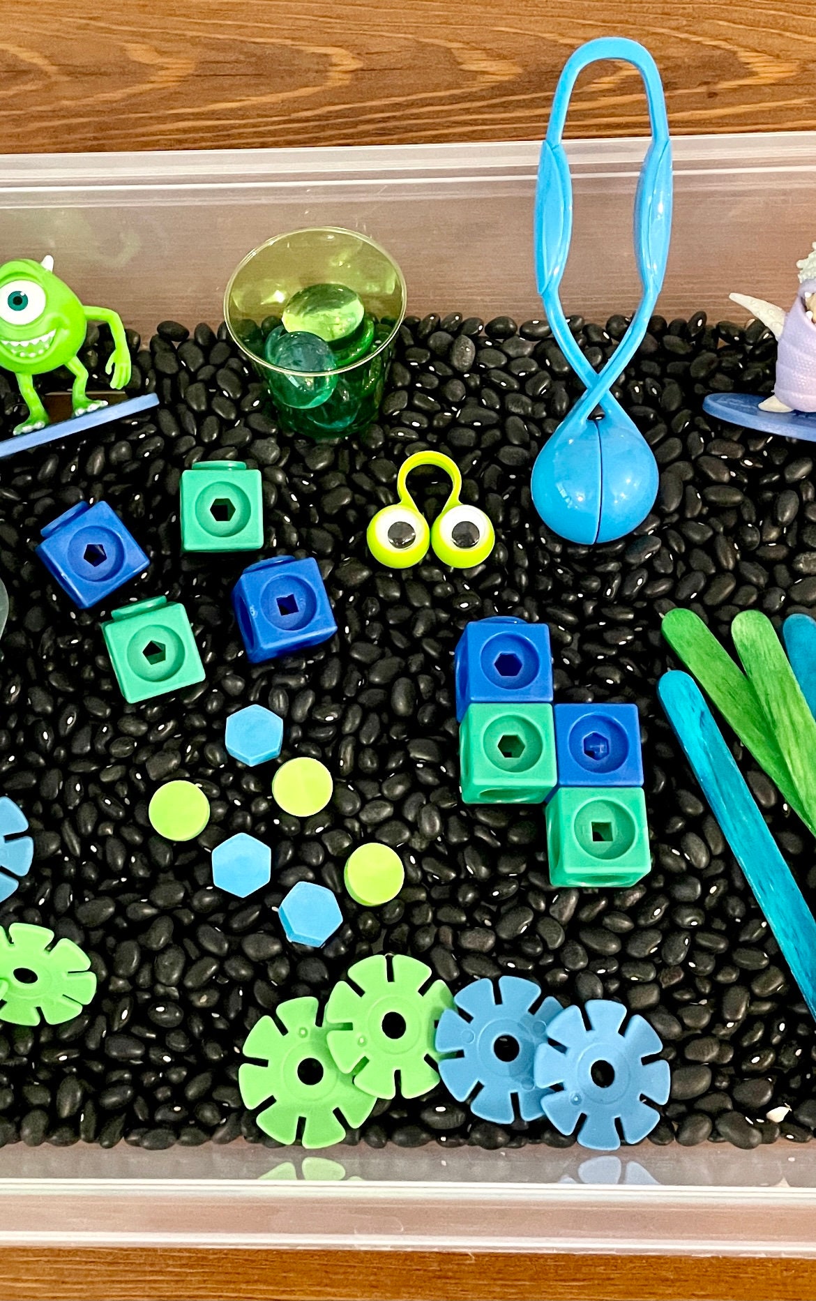 Monsters Inc Sensory Bin, Sensory Play, Pretend Play, Sensory Toy ...