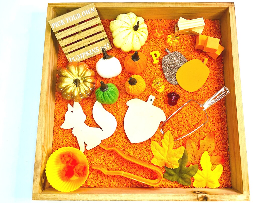 Fall Toddler Sensory Bin, Fall Activity, Sensory Kit, Sensory Box ...