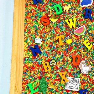 Alphabet Sensory Bin, Uppercase Letters Sensory Bin, Sensory Kit ...
