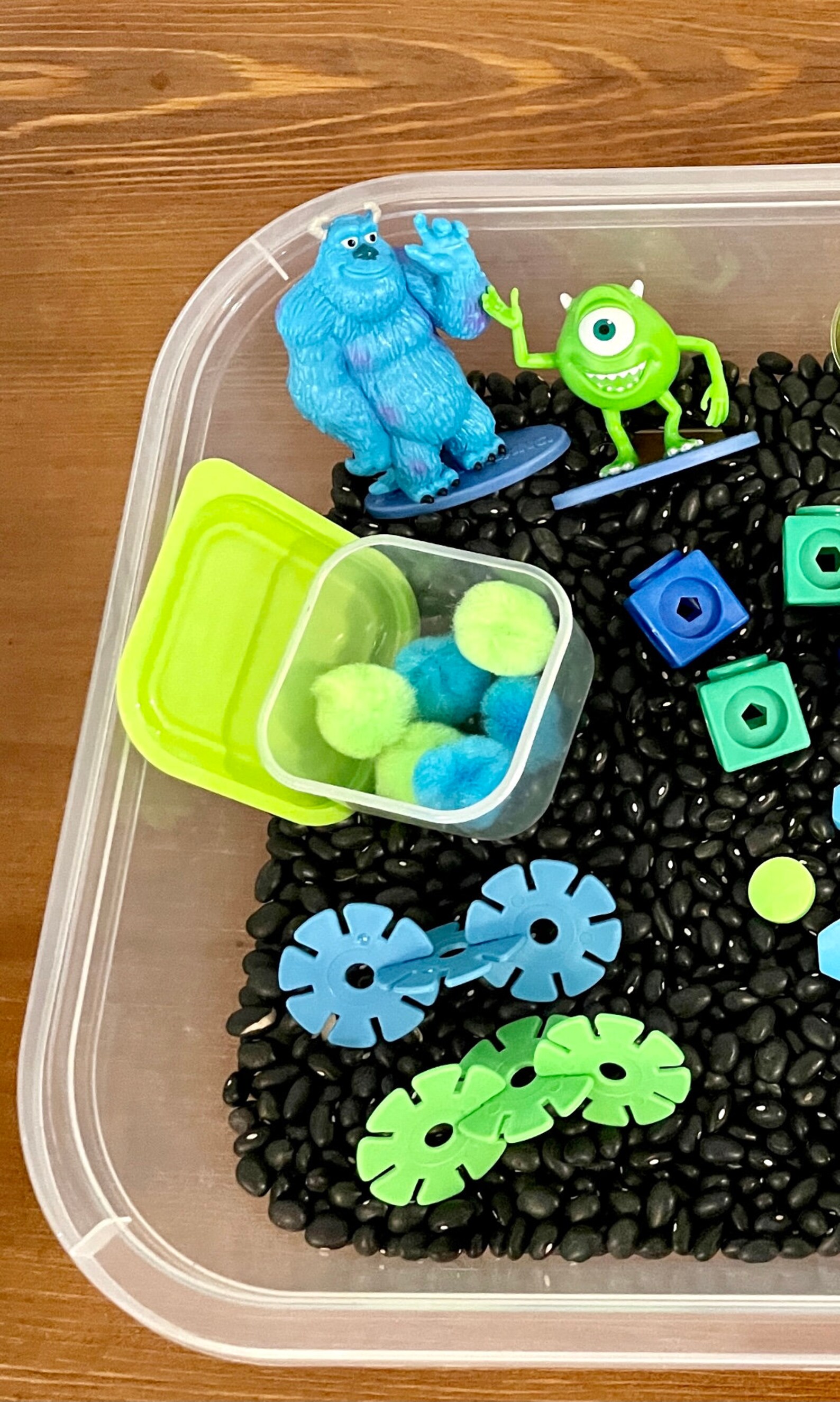 Monsters Inc Sensory Bin, Sensory Play, Pretend Play, Sensory Toy ...
