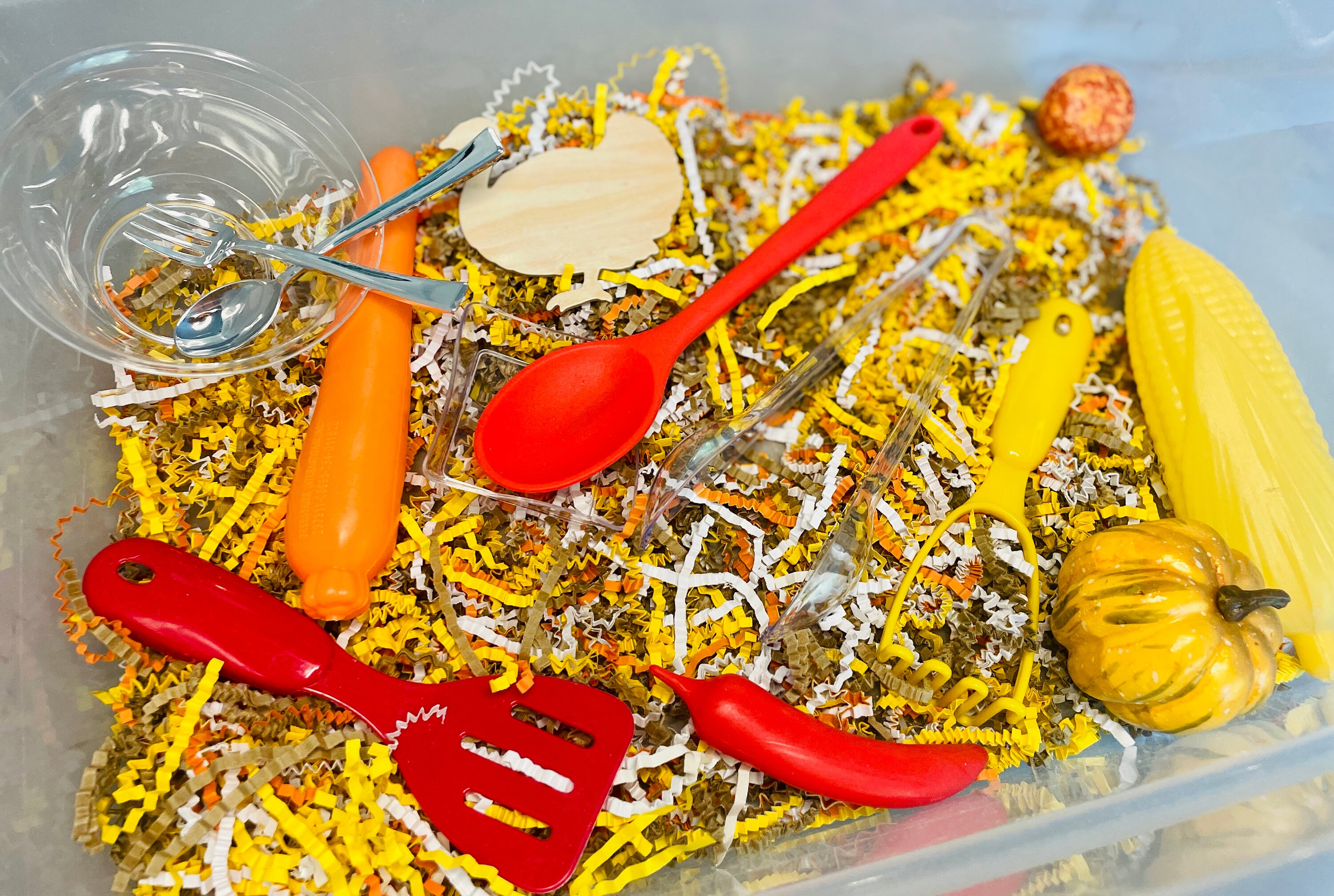 Thanksgiving Activity, Thanksgiving Sensory Bin, Toddler Play, Fall ...