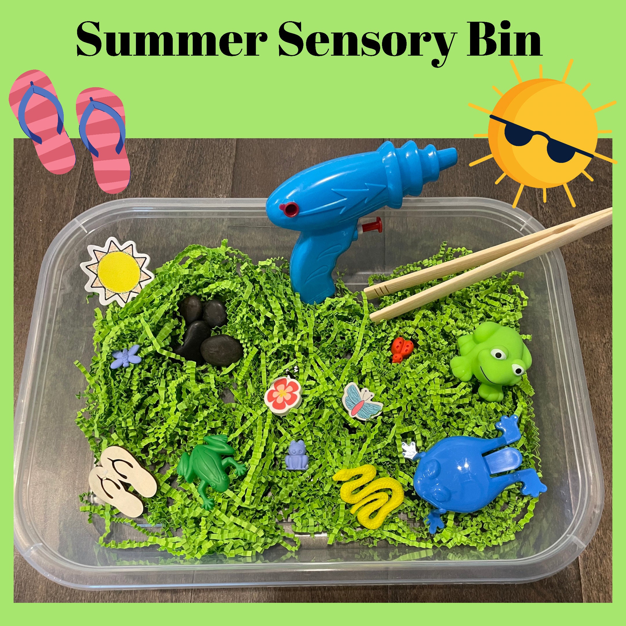 Summer Activity Kit Summer Sensory Kit Home Learning - Etsy