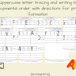 Uppercase Letters Worksheets, Preschool Worksheets, Worksheets for Kids ...