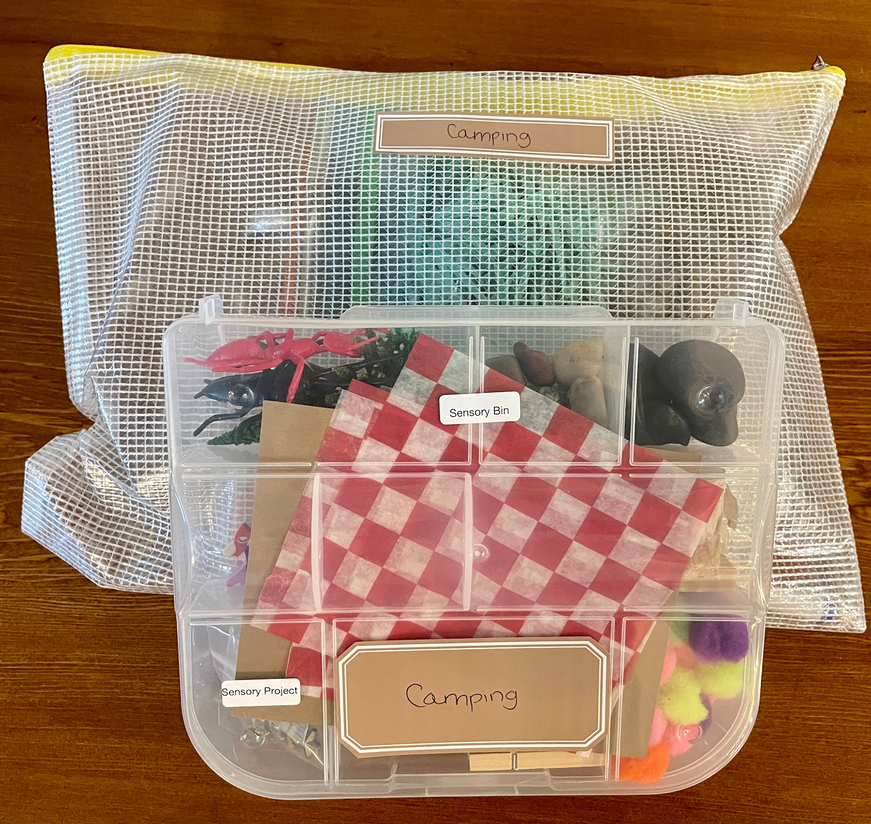 Camping Activity Kit, Camping Activity, Home Learning, Sensory Play ...