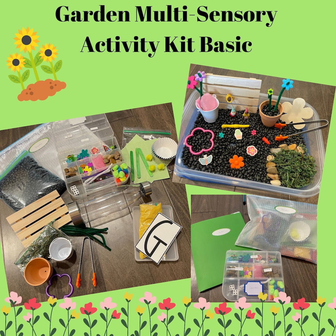Garden Activity Kit, Flower Activity, Spring Activity, Sensory Play ...