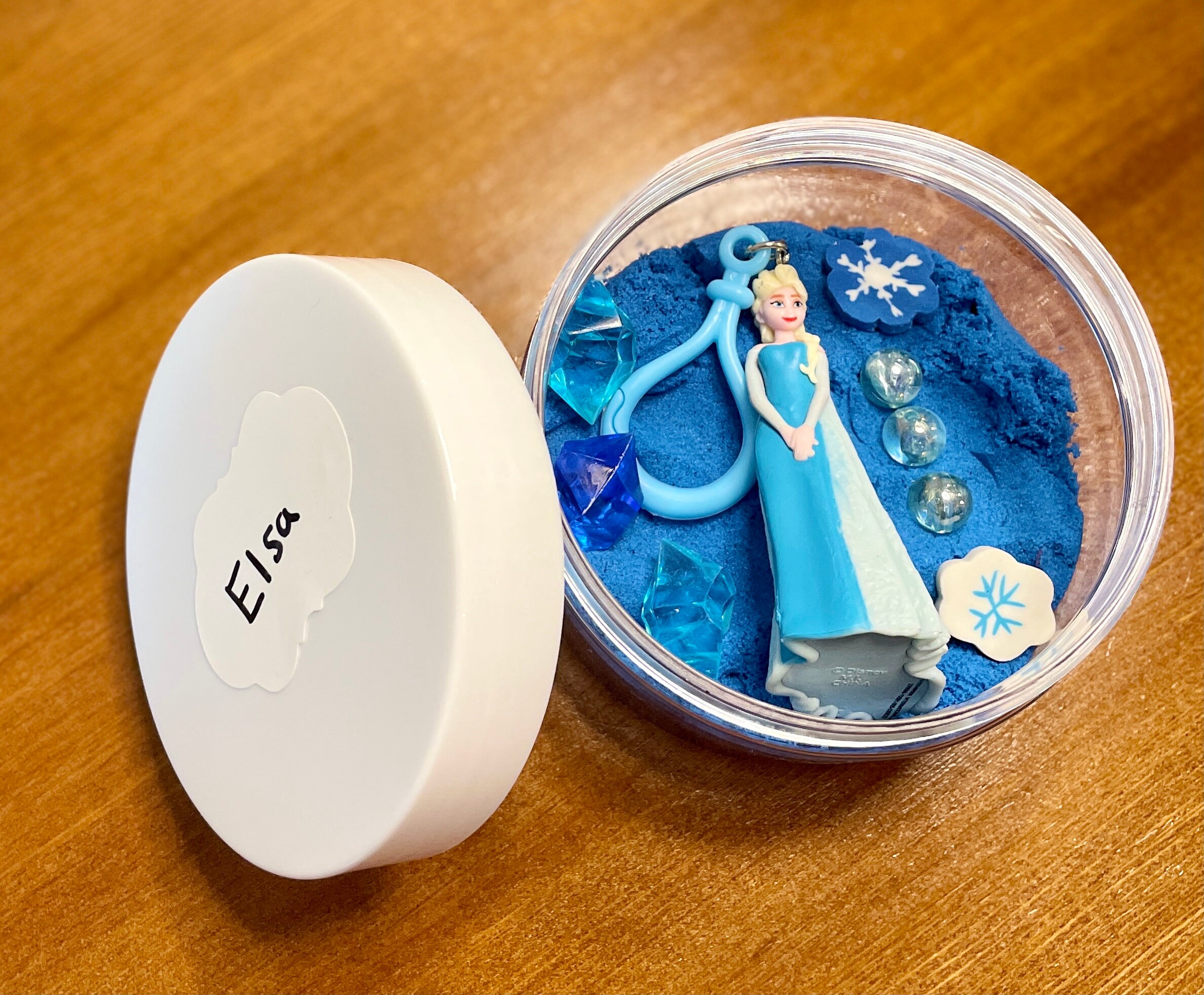 Elsa Sensory Jar, Elsa Frozen Activity, Kids Gift, Toddler Gift ...