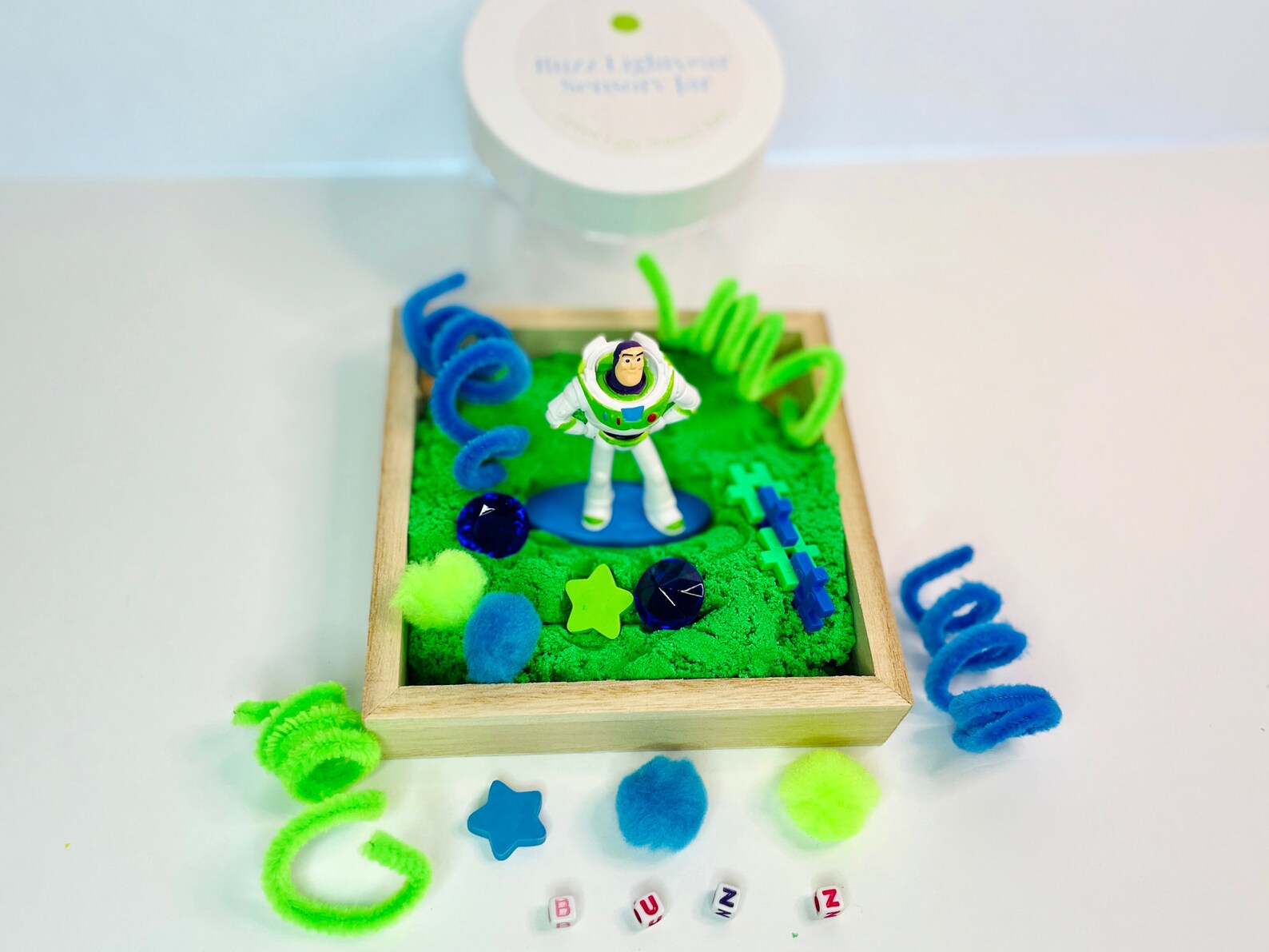 Buzz Lightyear Sensory Jar, Buzz Sensory Kit, Toy Story Party Favors ...