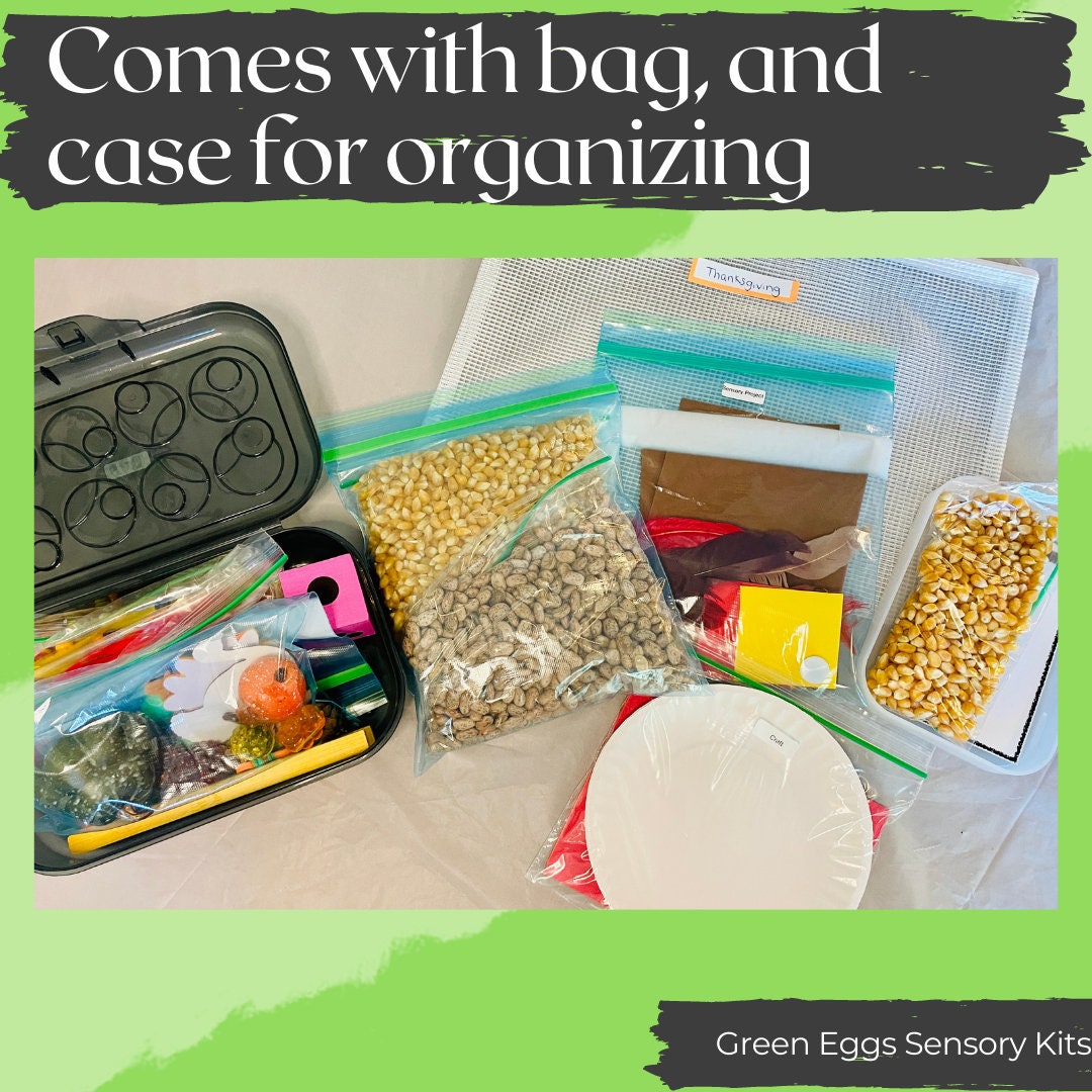 Thanksgiving Activity Kit, Craft Kit, Learning Kit, Home Learning ...
