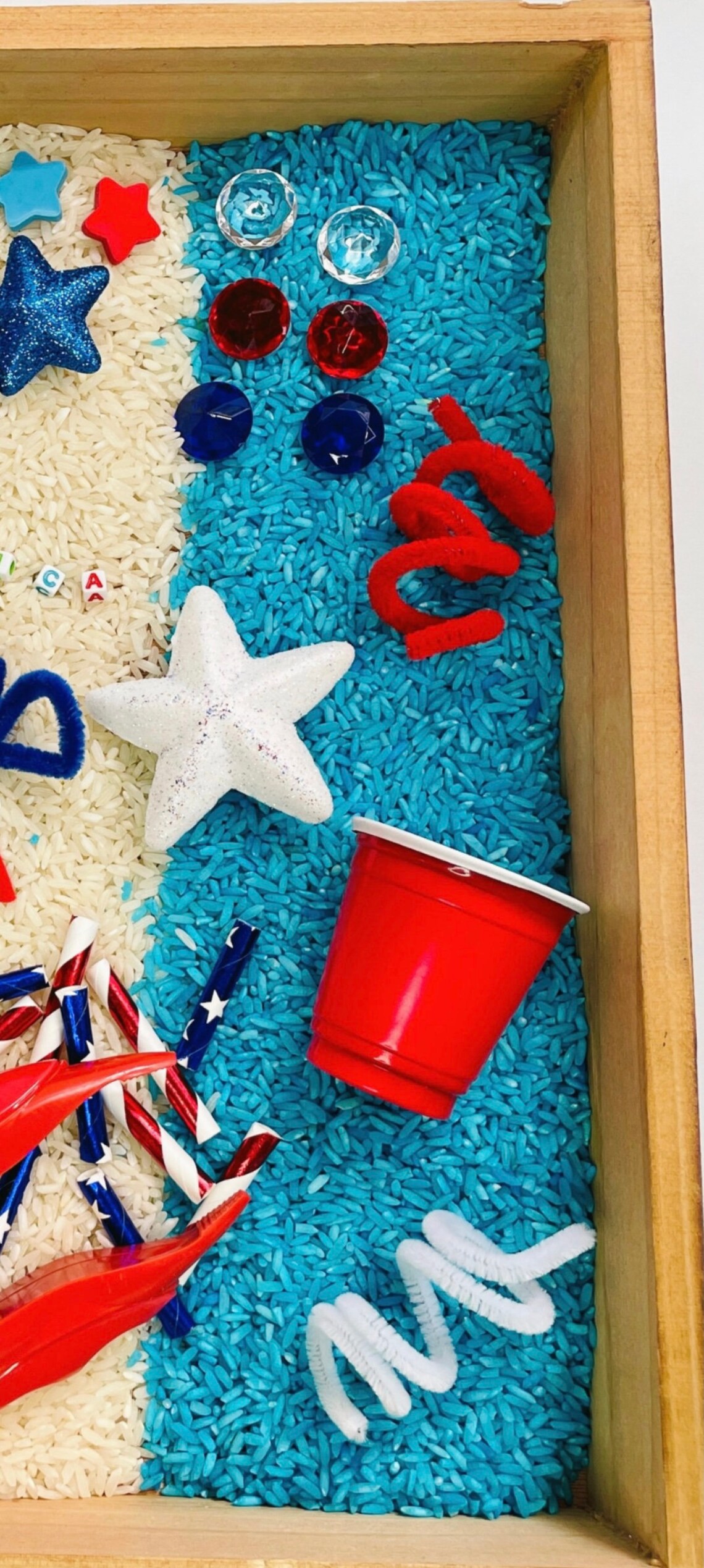July 4th Sensory Bin 4th of July Activity Sensory Play - Etsy