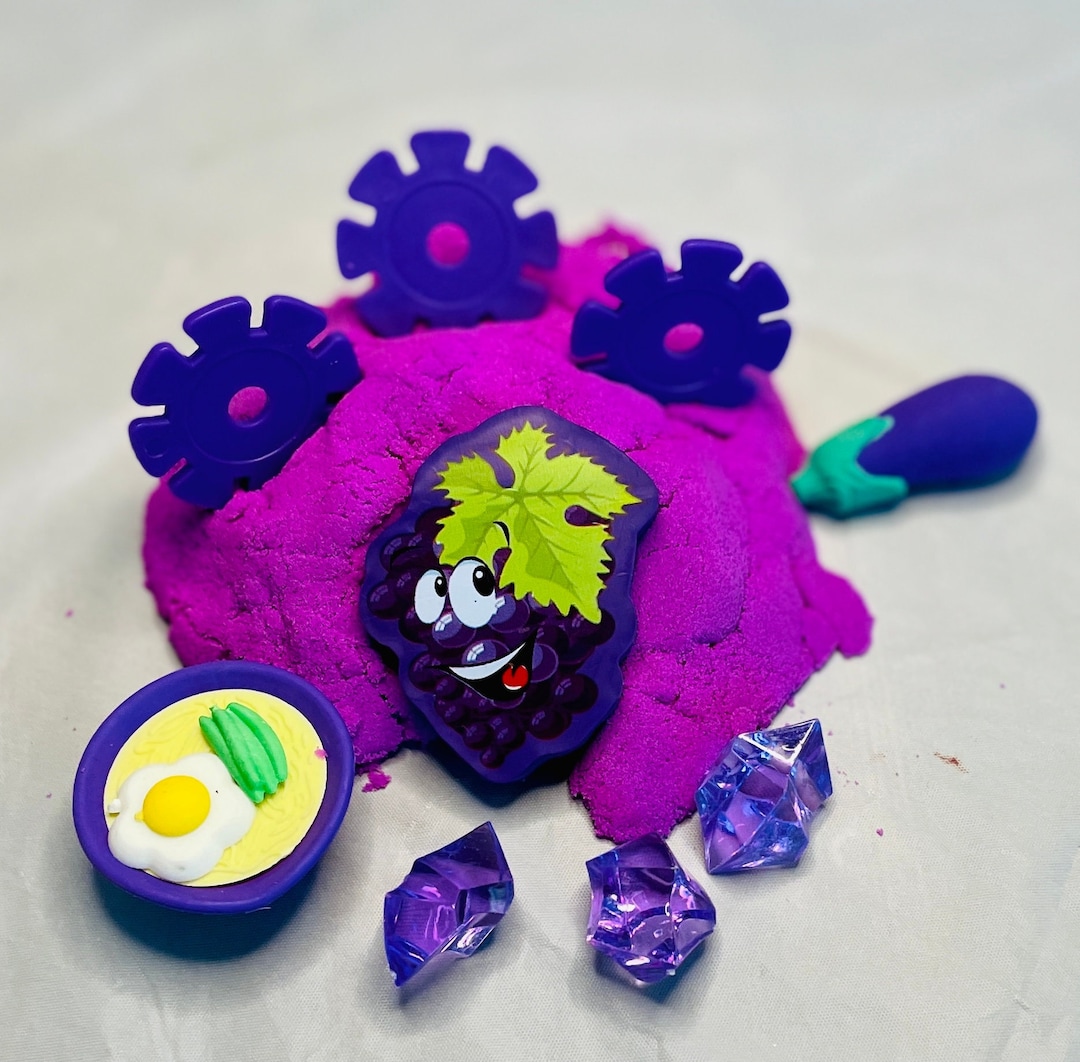 Sensory Kit, Food Play, Grape Sensory Jar, Kids Gift, Toddler Gift ...