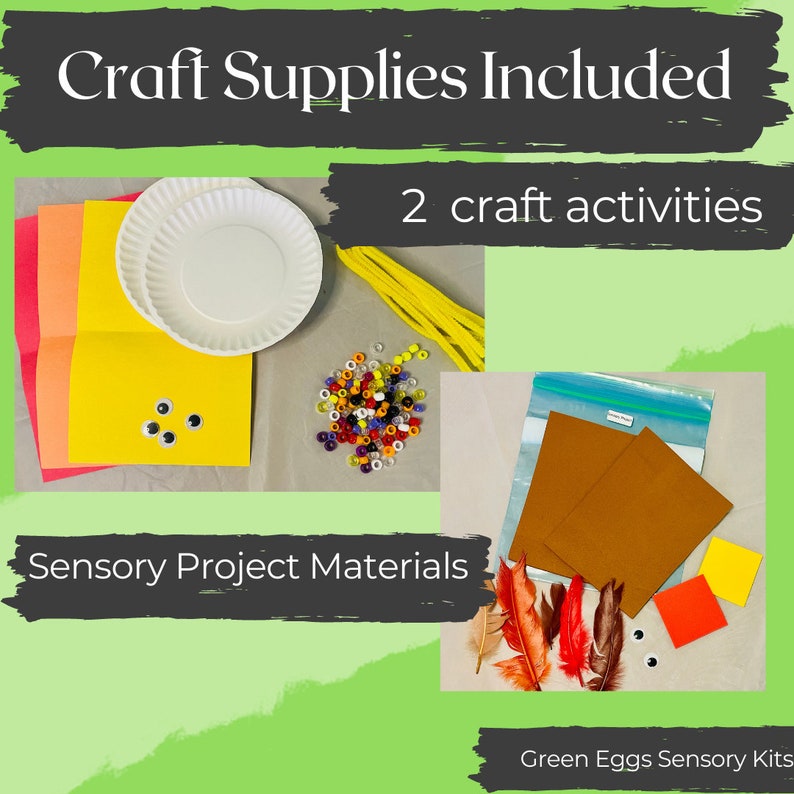 Thanksgiving Activity Kit, Craft Kit, Learning Kit, Home Learning ...